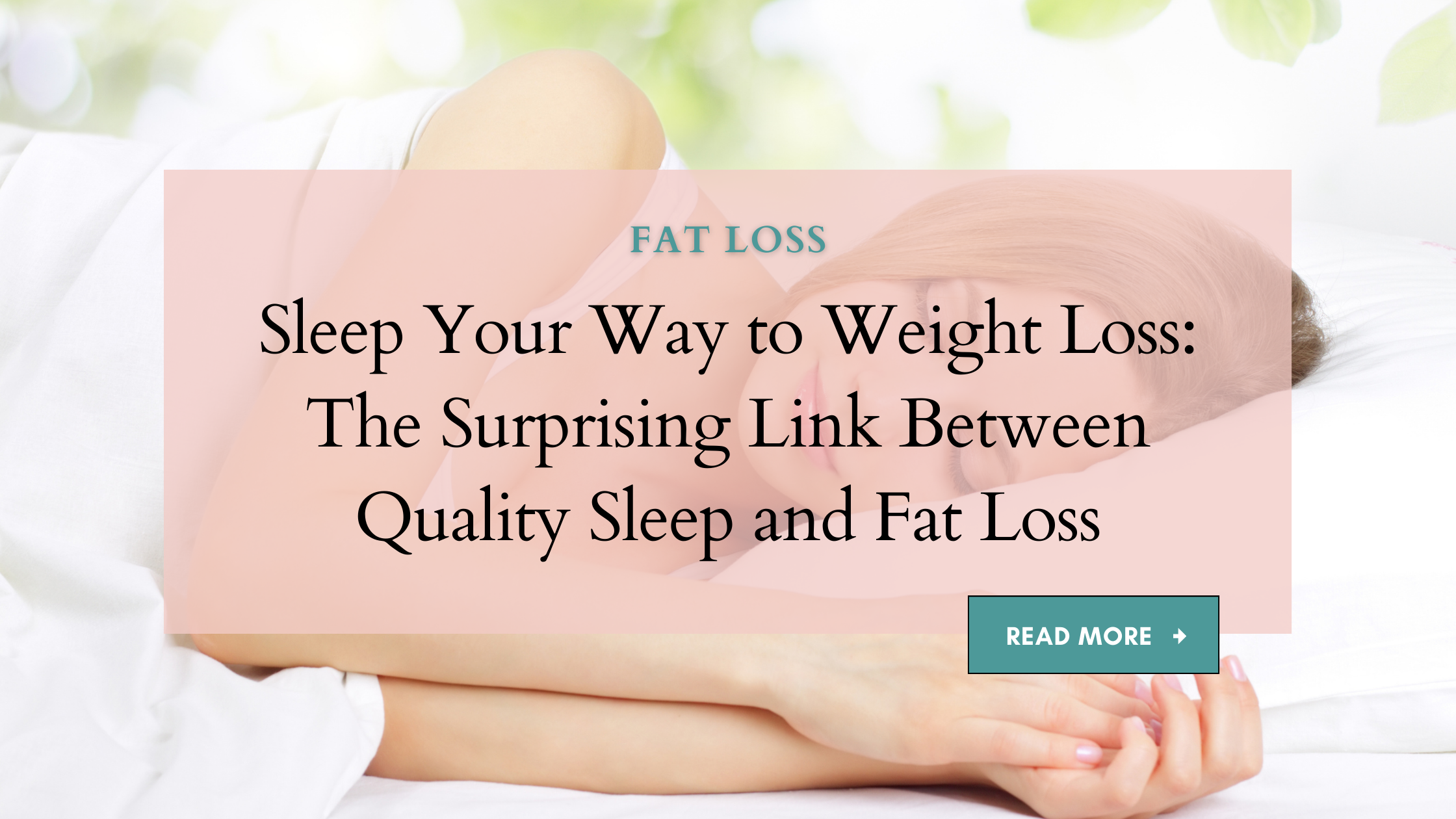 Sleep and Fat Loss: The Surprising Link Between Quality Sleep and Your ...
